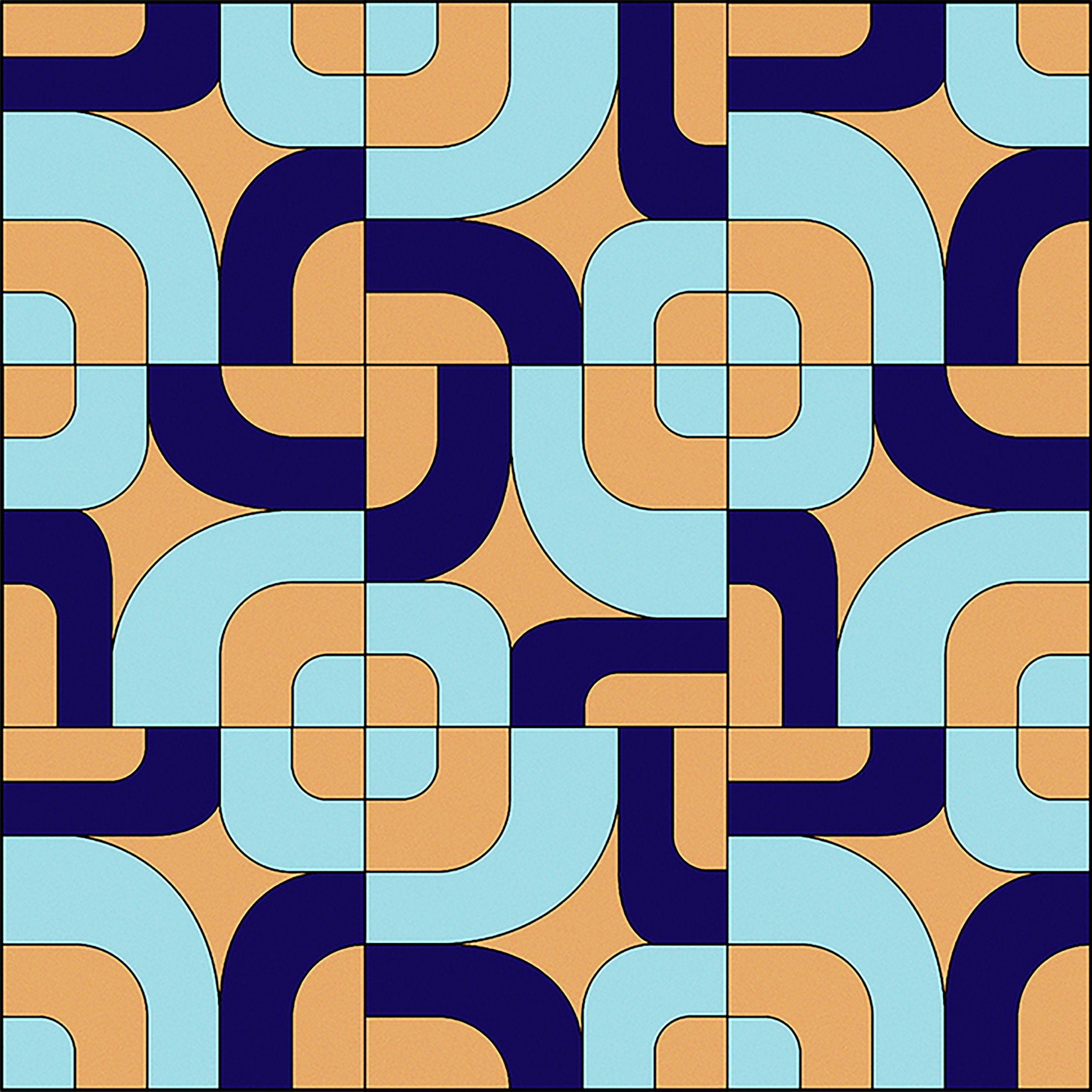 Maze Tile (two) - فرم آوران رهرو بینش‌گر نوید